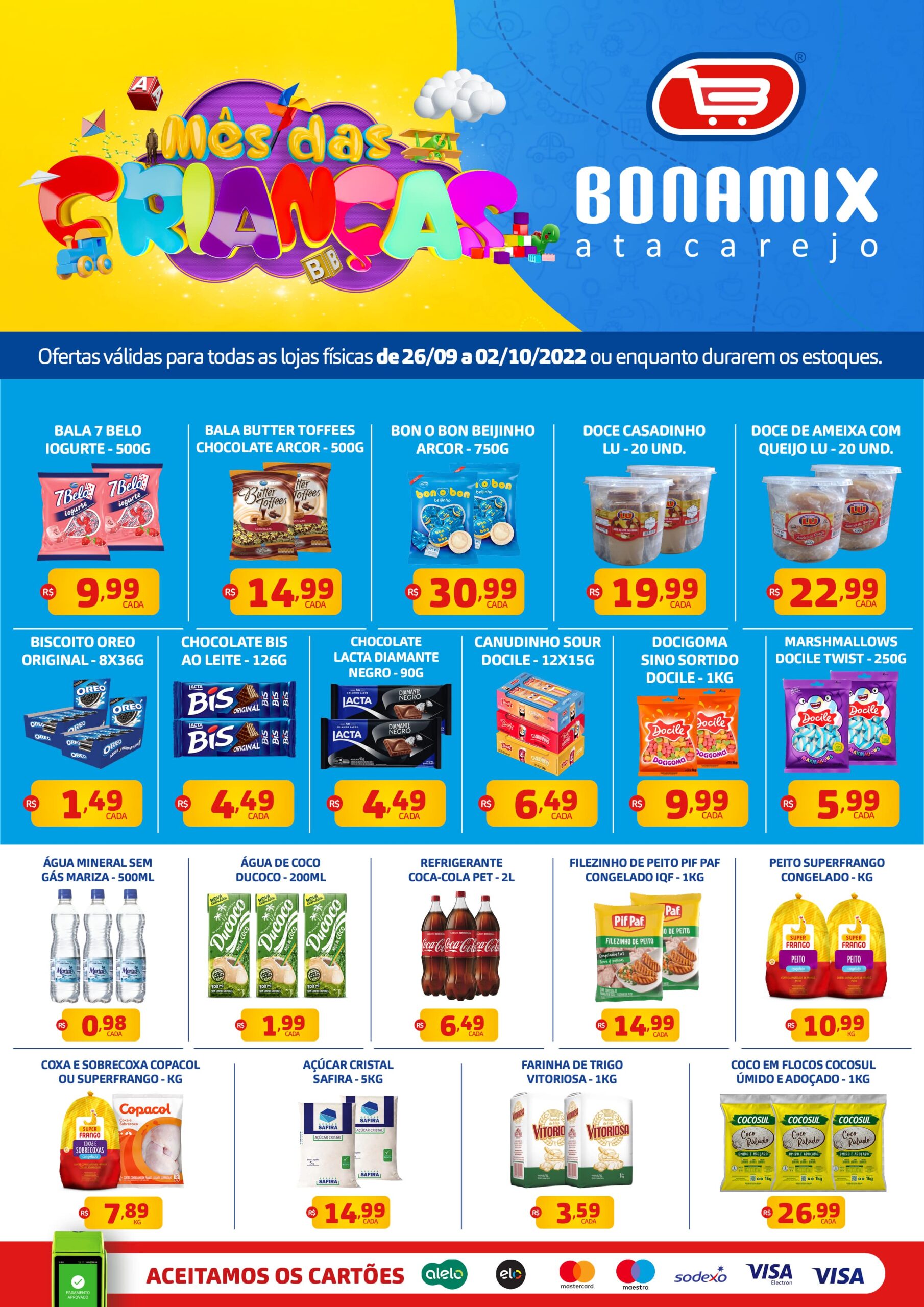 Atacarejo Bonamix até 02/10/2022 - Encartes DF