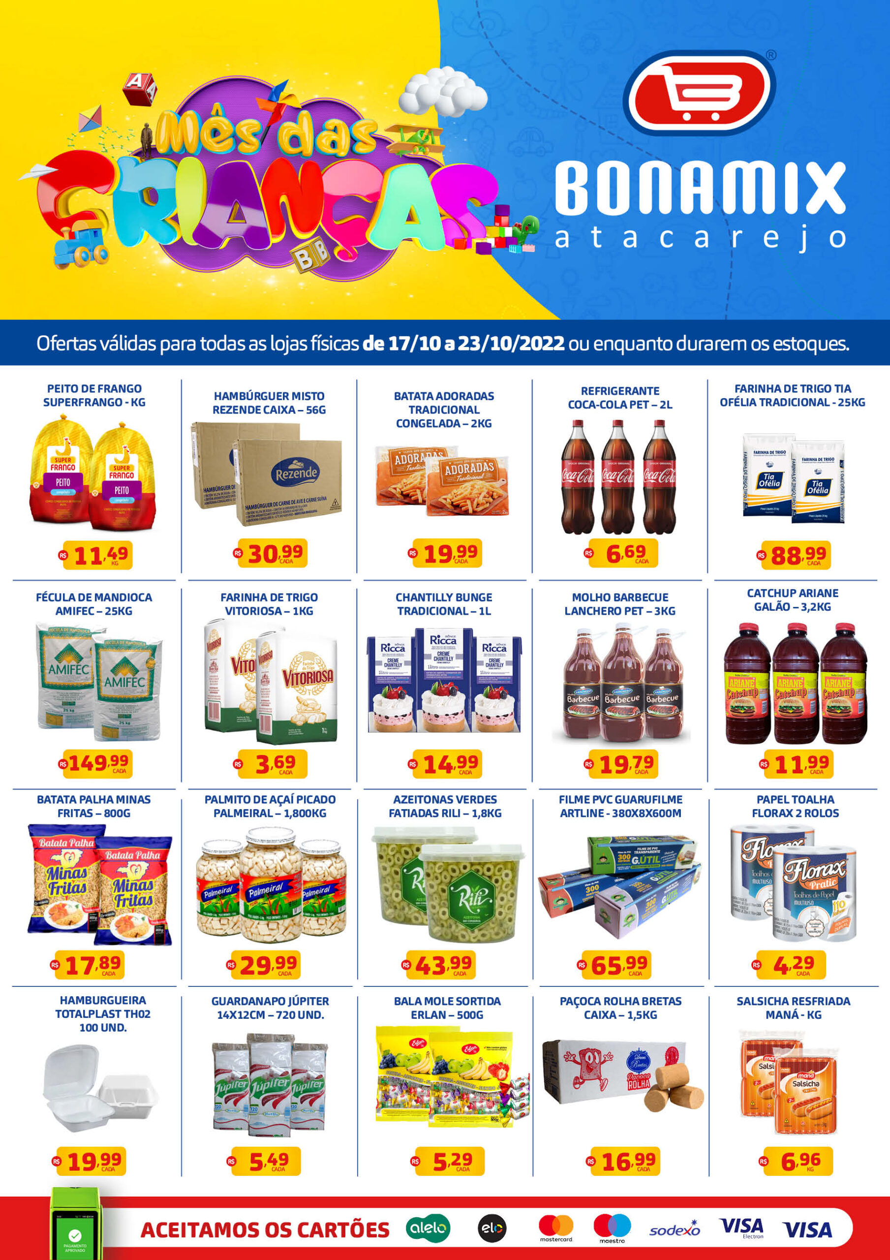 Atacarejo Bonamix até 23/10/2022 - Encartes DF