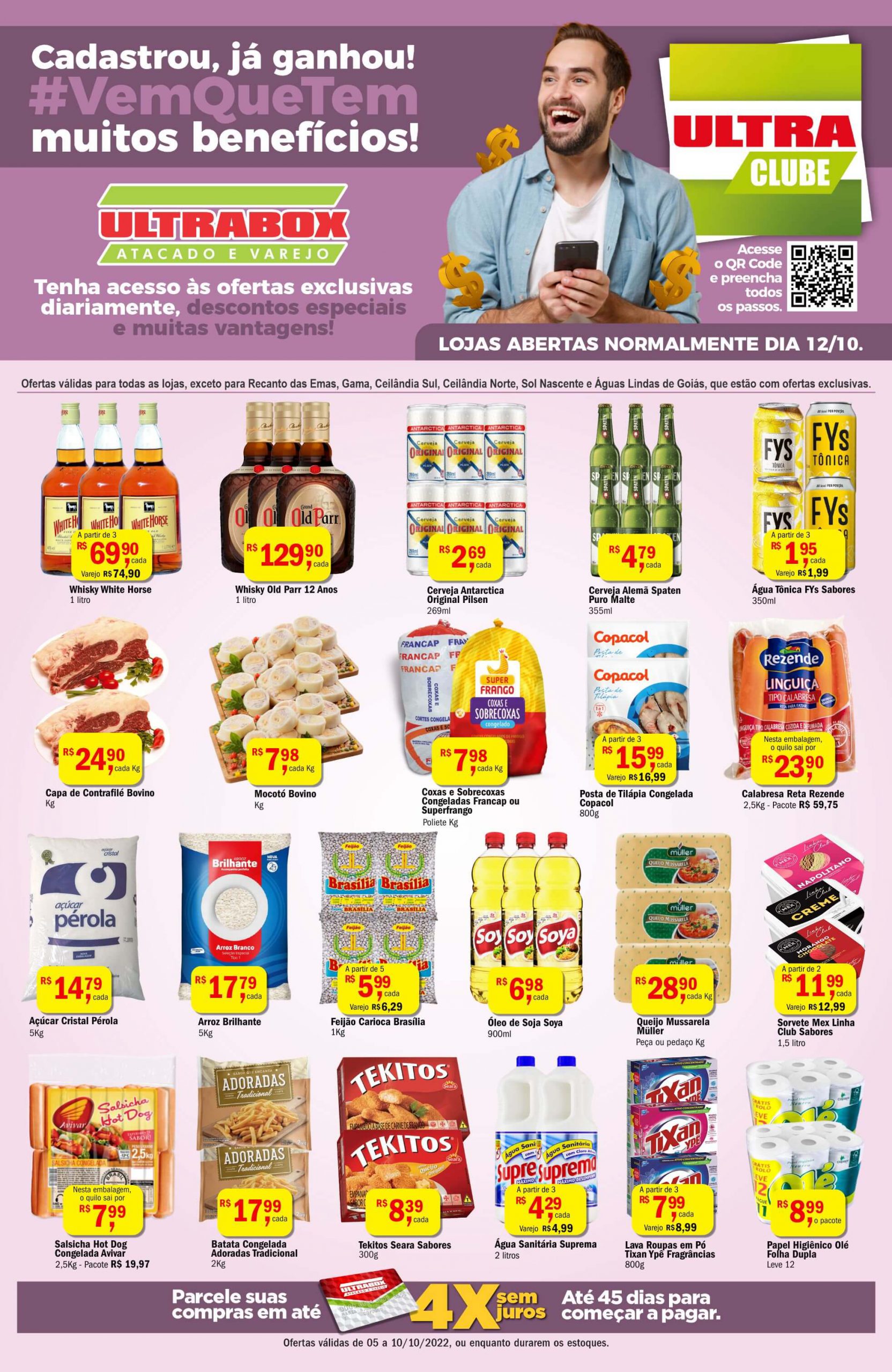 Supermercado Ultrabox até 10/10/2022 - Encartes DF