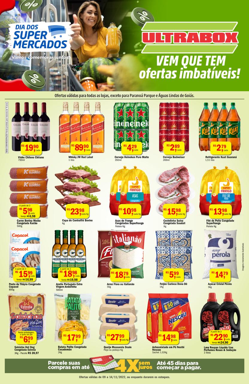 Supermercado Ultrabox até 14/11/2022 - Encartes DF