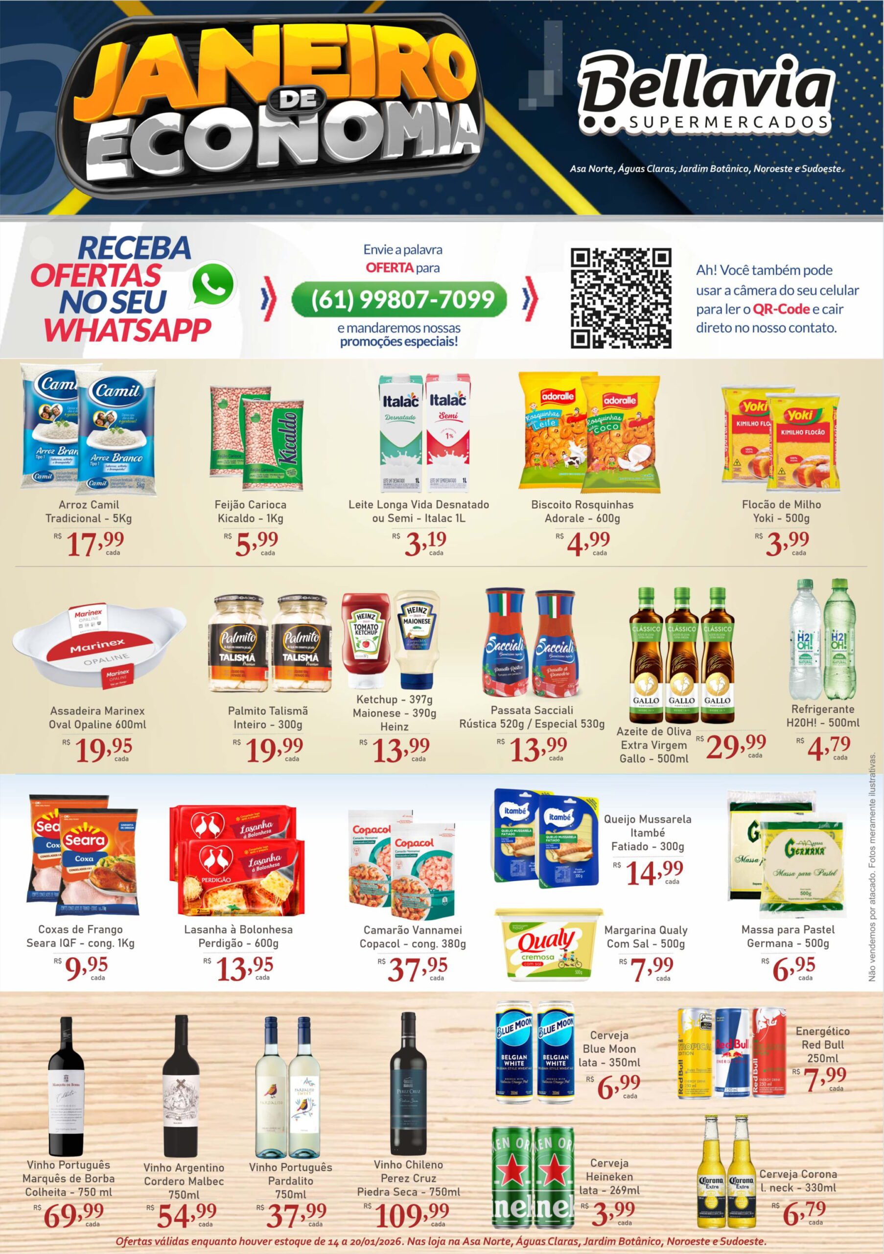 Supermercado Bellavia até 20-01-2026